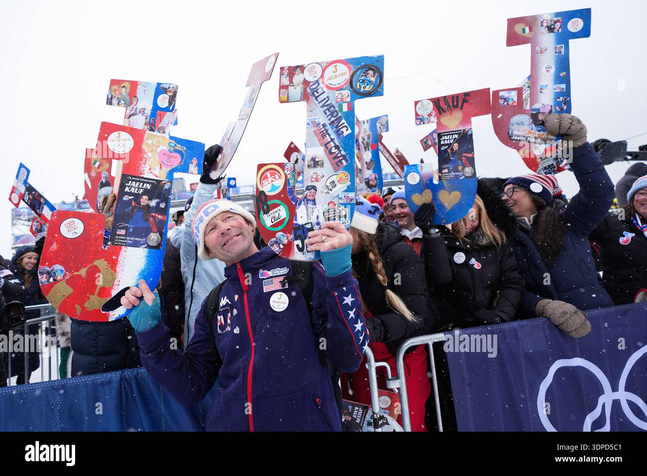 Scott Kauf, father of silver medalist United States' Jaelin Kauf ...