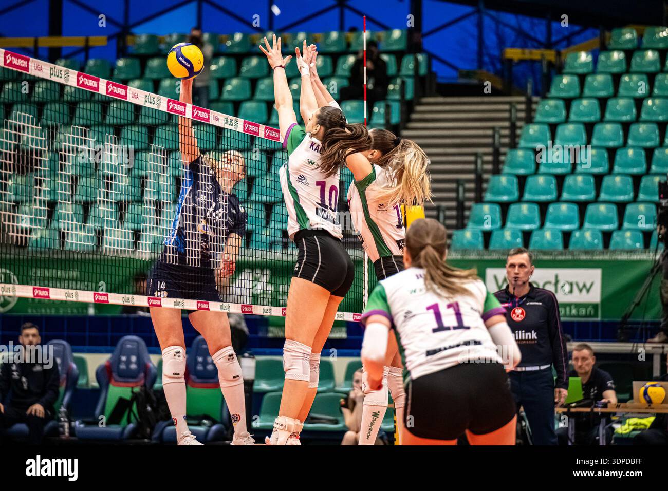 Wroclaw14.02.2026.Siatkowka TAURON Liga Kobiet sezon 2025/2026 kolejka ...