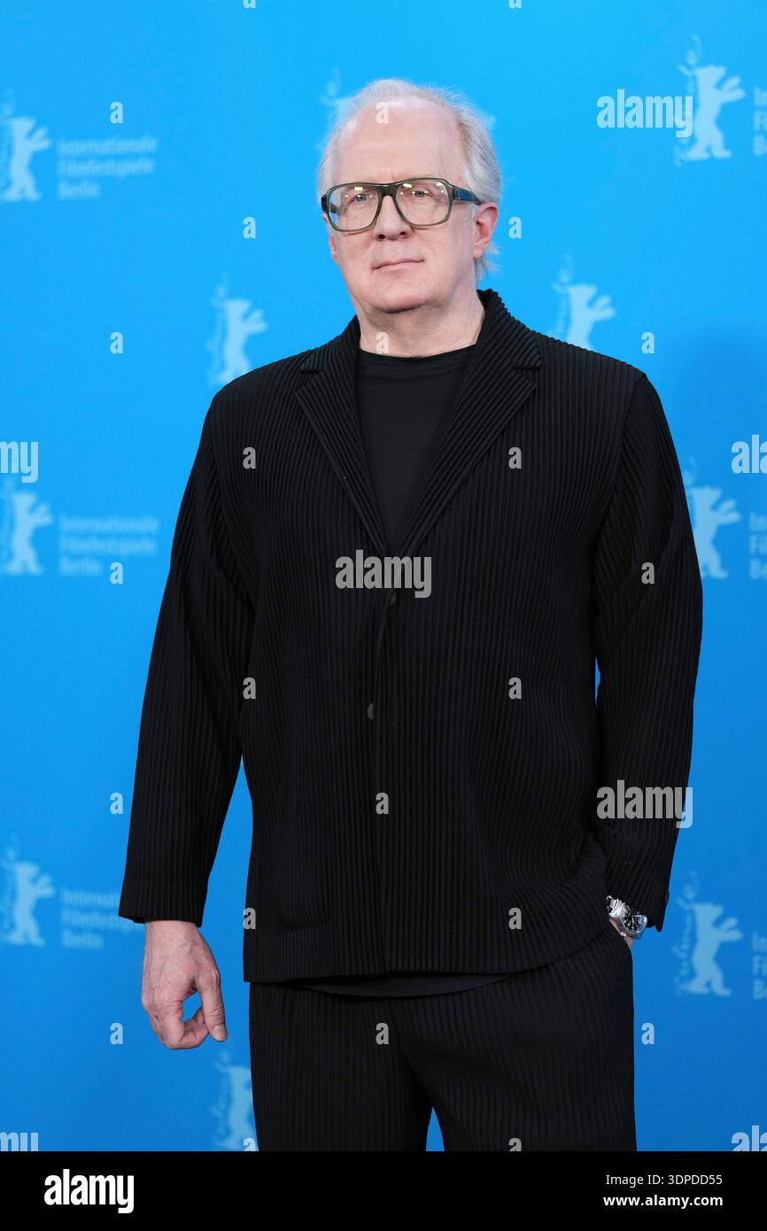 Tracy Letts poses for photographers at the photo call for the film ...