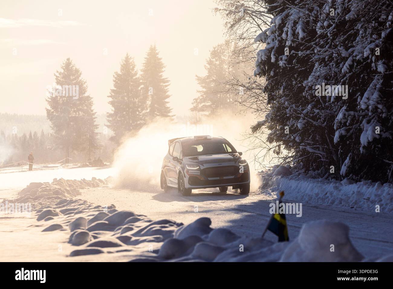 64 Leevi LASSILA, Mikko LUKKA, Ford Fiesta Rally3, action during the ...