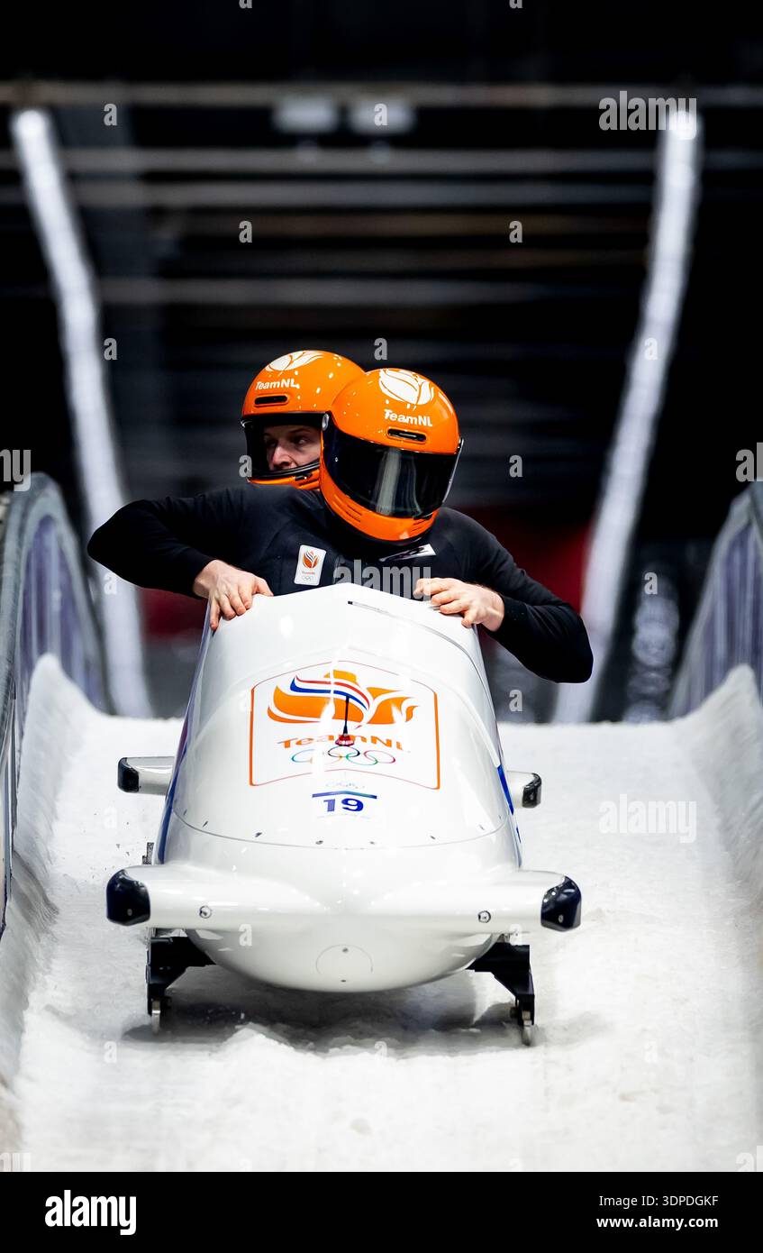 CORTINA - Dave Wesselink and Jelen Franjic training for the two-man ...