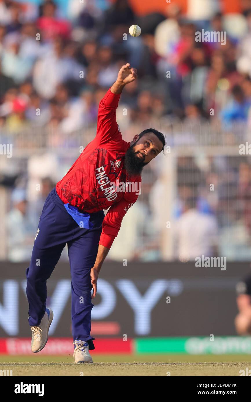 Adil Rashid of England during the ICC Men's T20 World Cup India & Sri ...