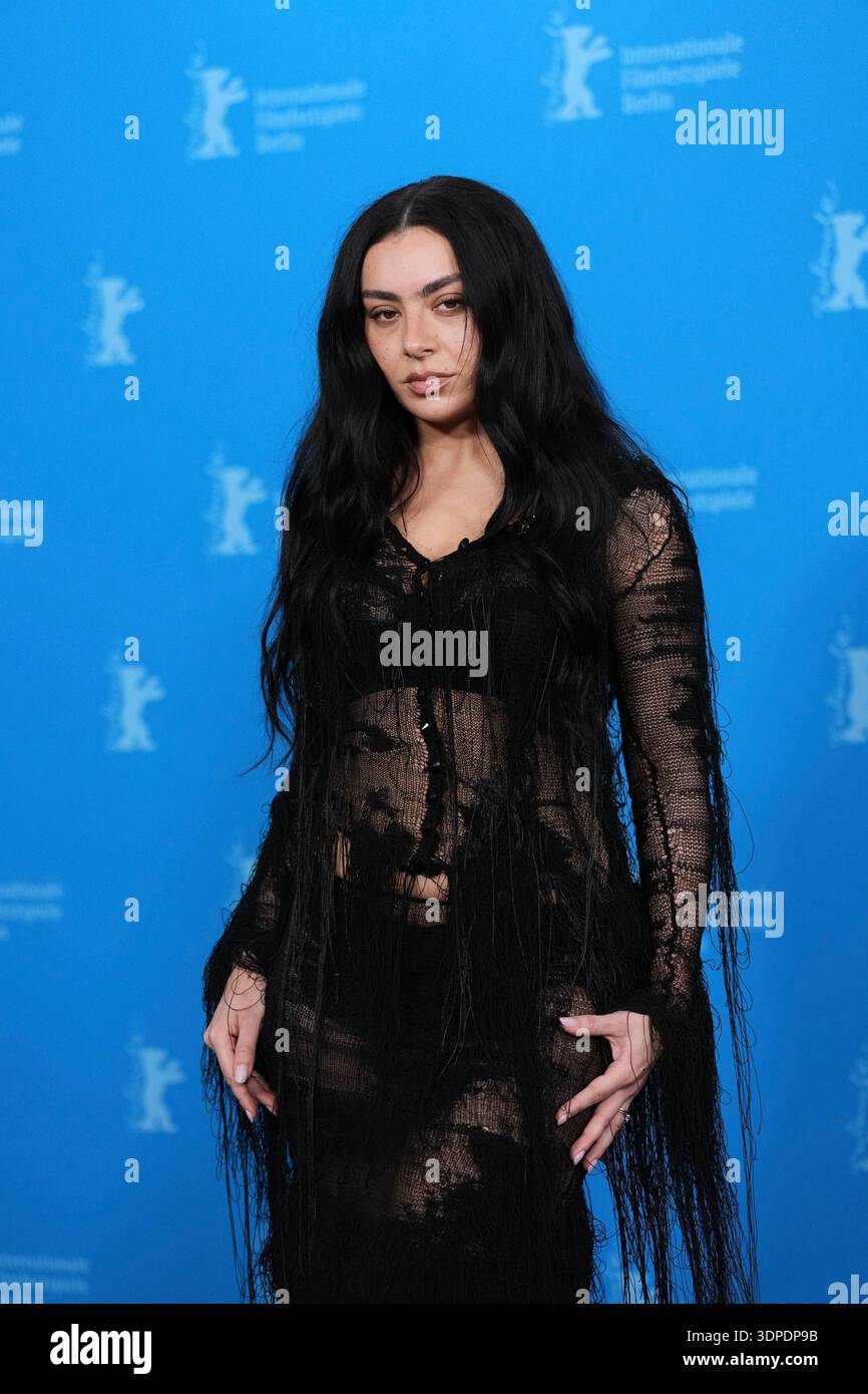 Charli XCX poses for photographers at the photo call for the film 'The ...
