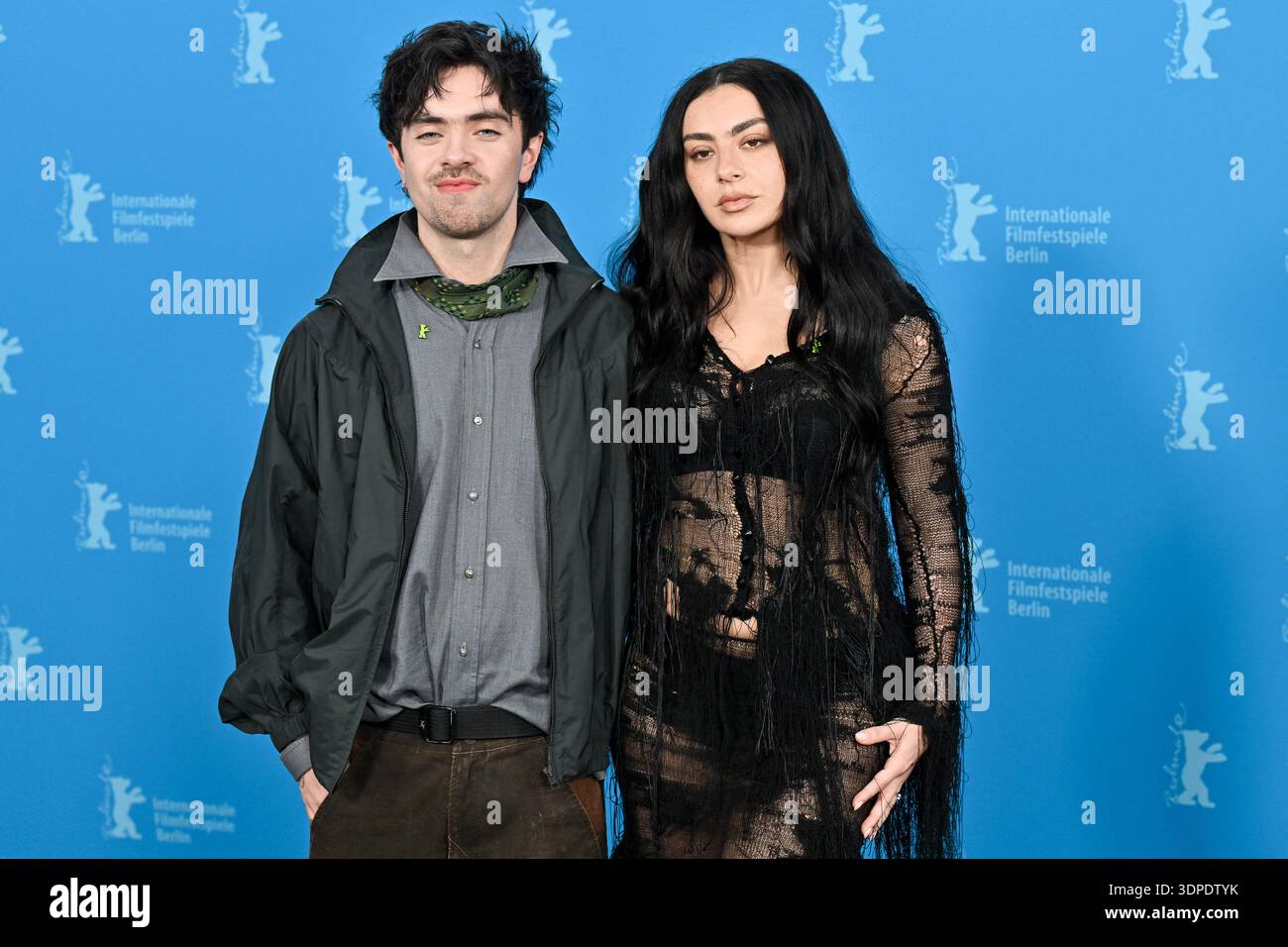 Aidan Zamiri, Charli XCX attending the photocall of the movie The ...