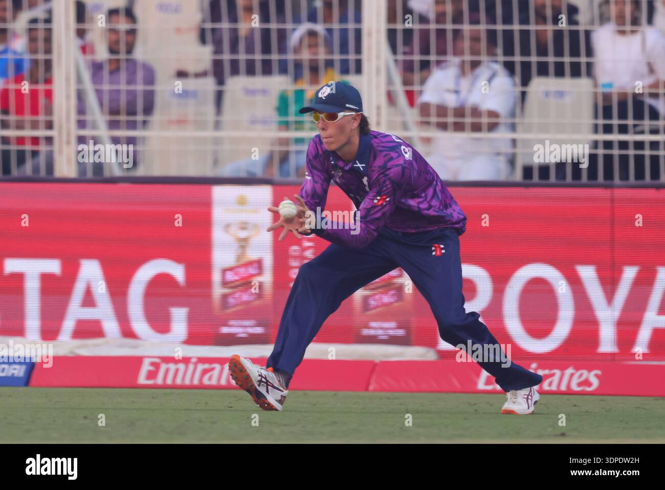 Oliver Davidson of Scotland during the ICC Men's T20 World Cup India ...