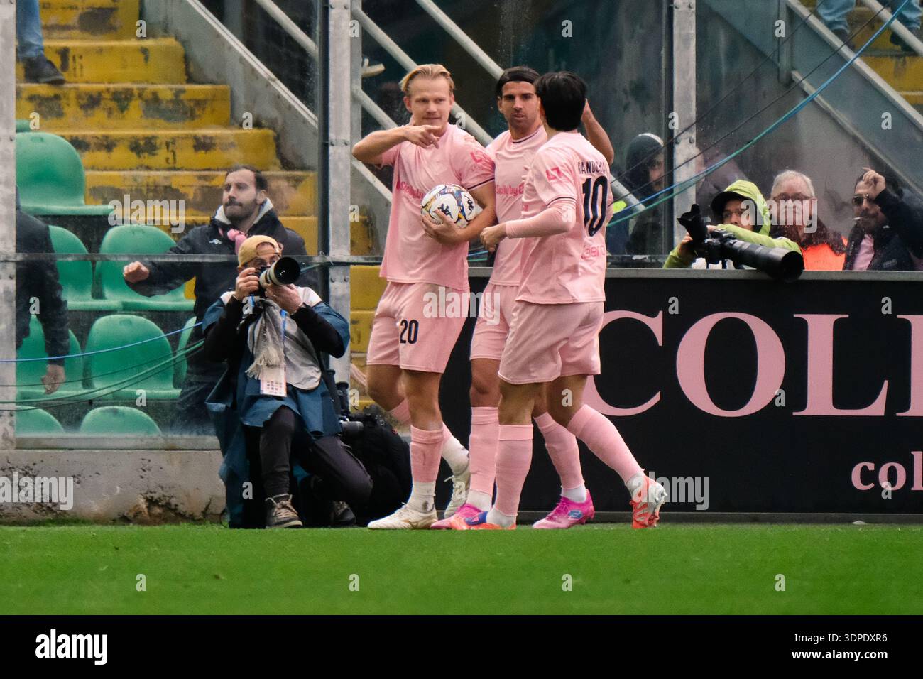 Palermo, Italy, 14 February 2026. Renzo Barbera Stadium, Palermo vs ...