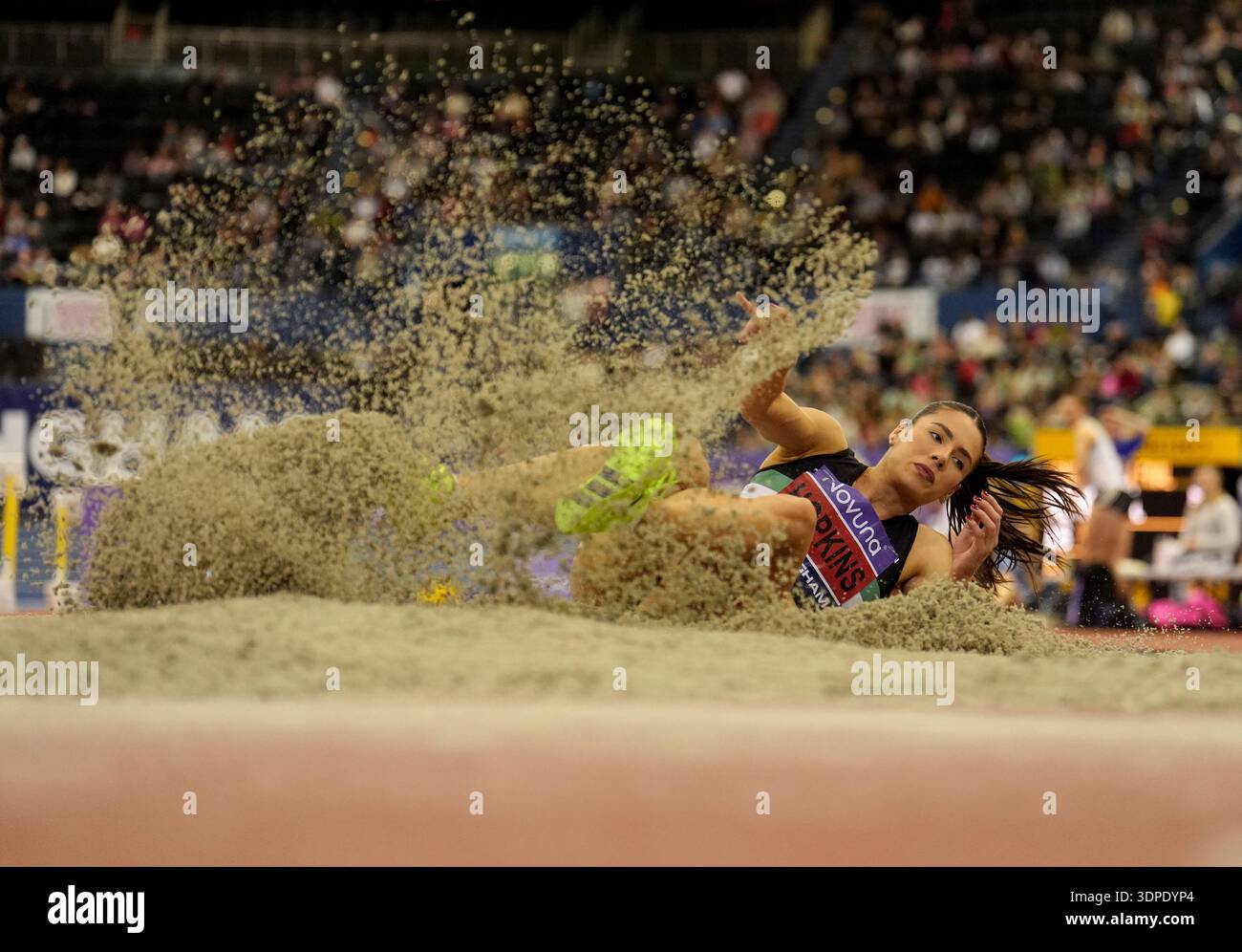 Great Britain's Alice Hopkins competing in final of the Women's Long ...