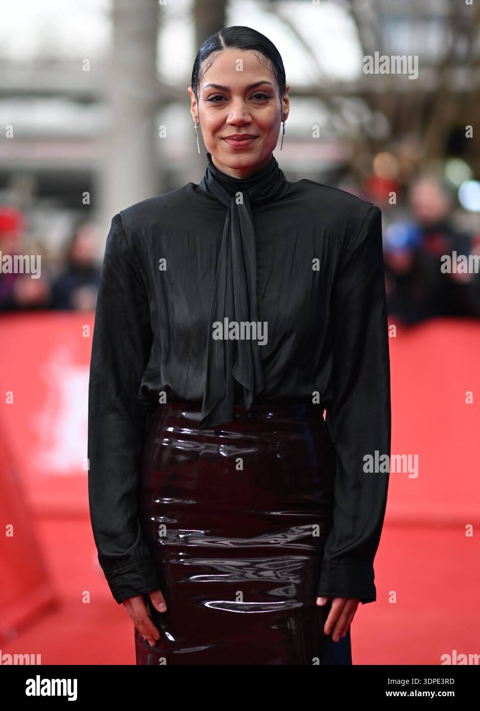 14 February 2026, Berlin: Haley Louise Jones, actress, walks the red ...