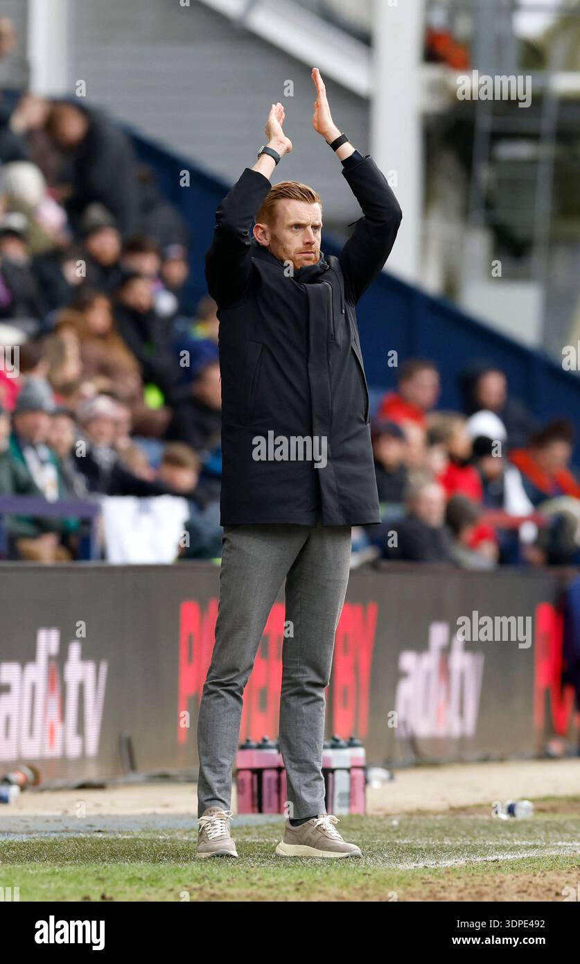Watford's manager Edward Still during the Sky Bet Championship match at ...