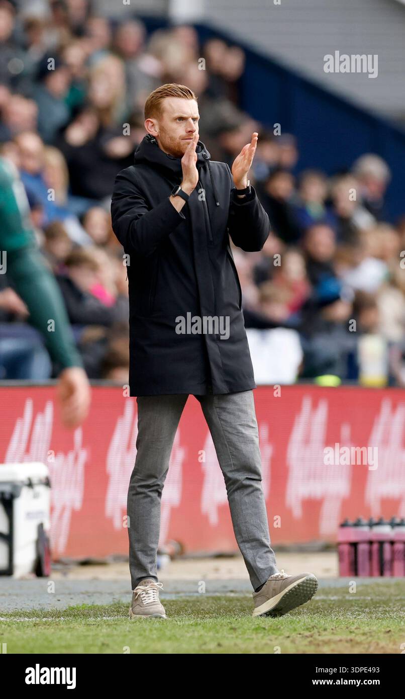 Watford's manager Edward Still during the Sky Bet Championship match at ...