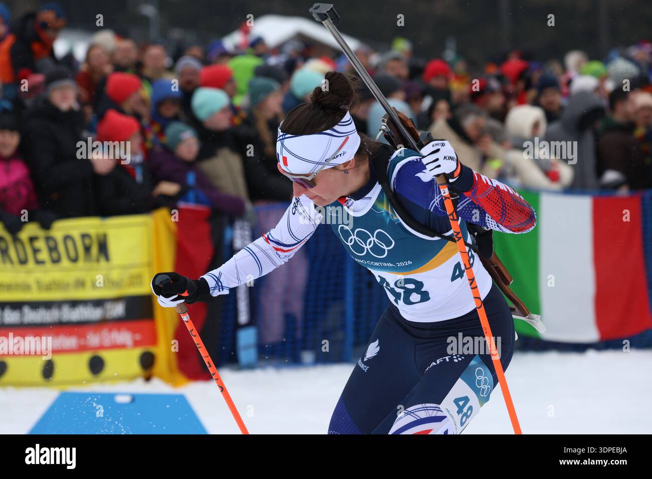 Olympic Games Milan Cortina 2026, Biathlon Women's 7.5km Sprint, Julia ...