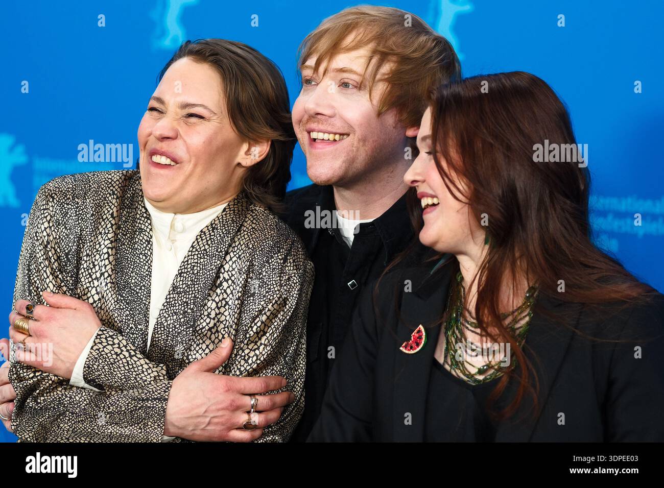 Berlin, Germany. 14 February 2026. Seidi Haarla, Rupert Grint and Hanna ...
