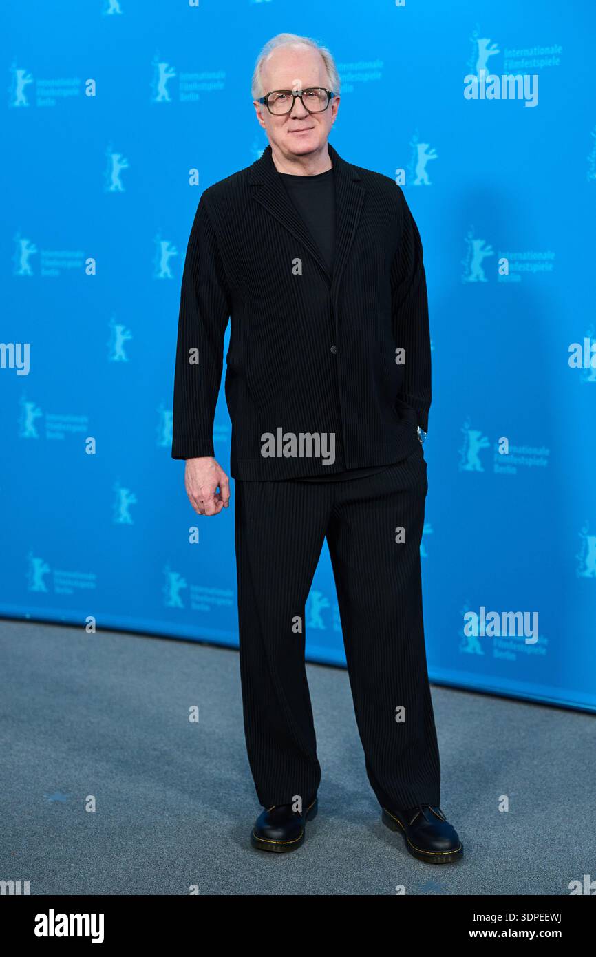 Tracy Letts poses for photographers at the photo call for the film ...