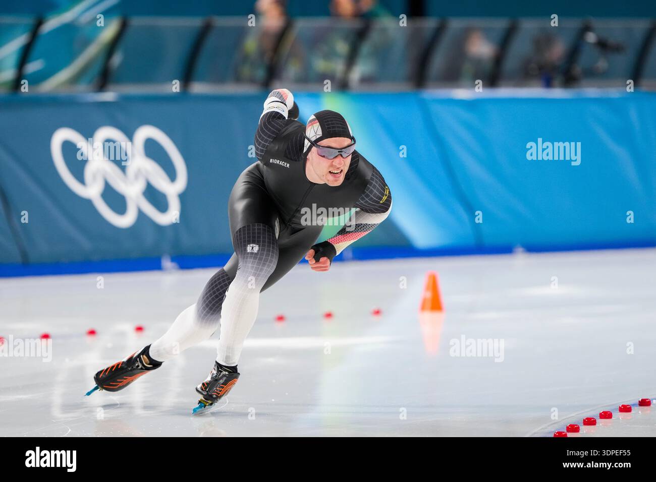 MILAN, ITALY - FEBRUARY 14: Hendrik Dombek of Germany during the 500m ...