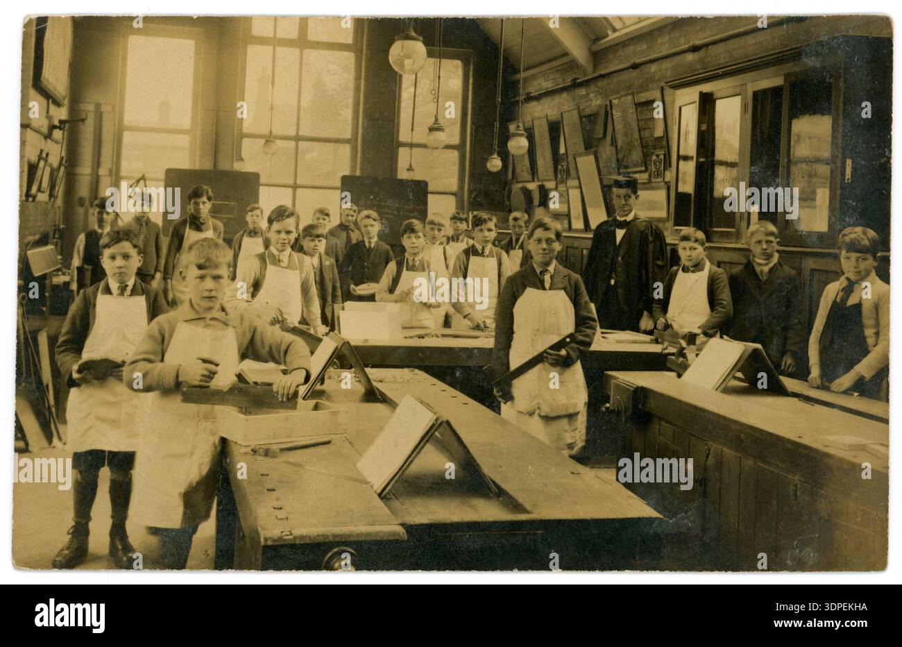 Edwardian school classroom hi-res stock photography and images - Alamy