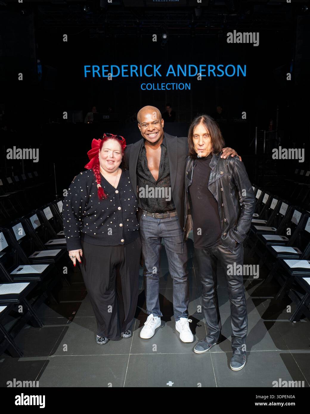 Michelle Webb, Frederick Anderson and Edward Tricomi attends the ...