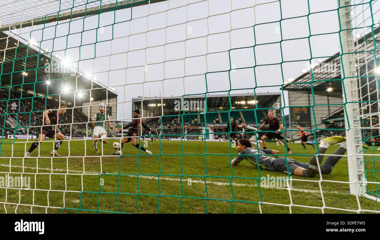 Easter Road Stadium, Edinburgh, Scotland, UK. 14th Jan 2026. Hibernian ...