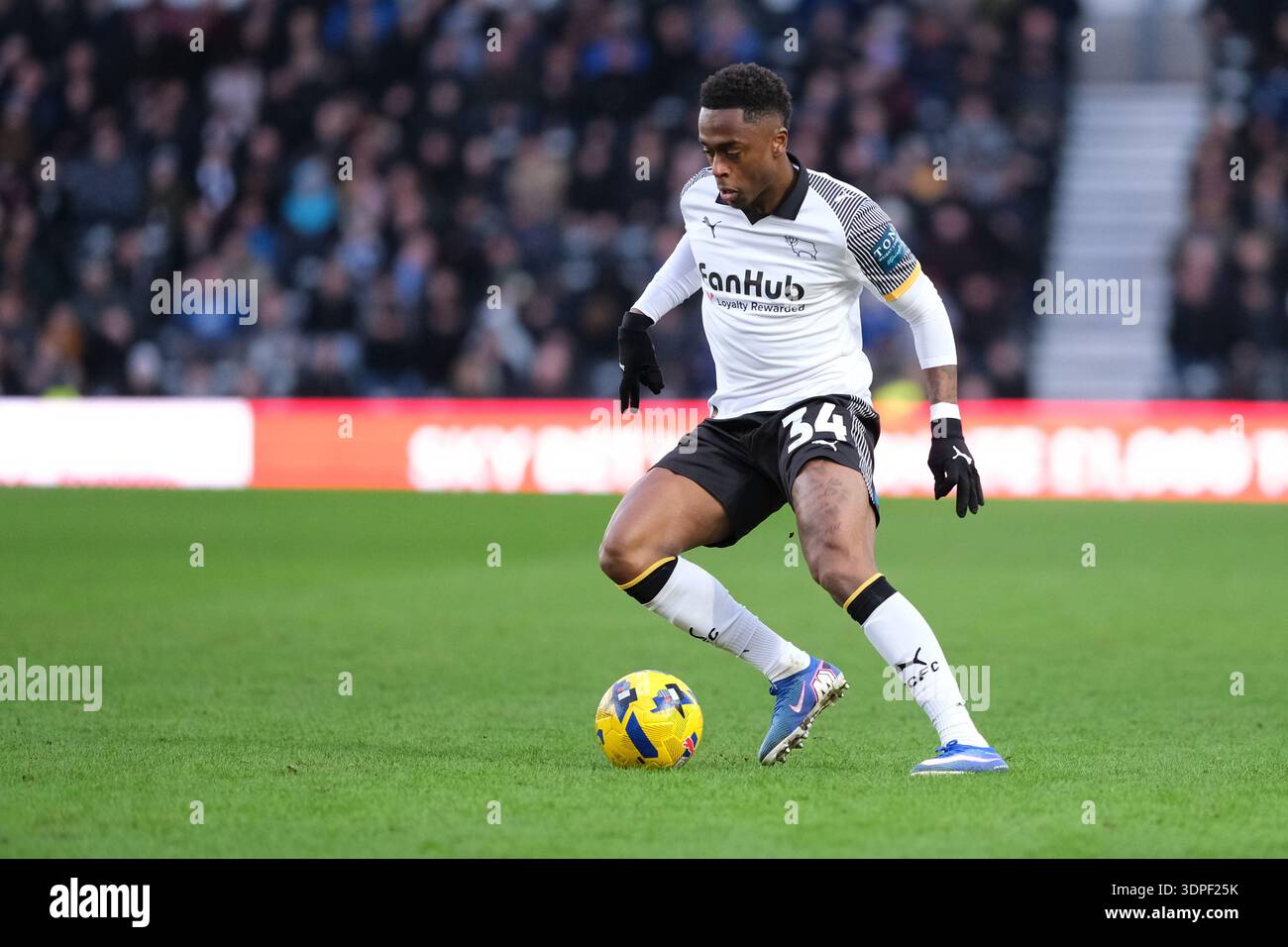 14th February 2026; Pride Park Stadium, Derby, Derbyshire, England; EFL ...