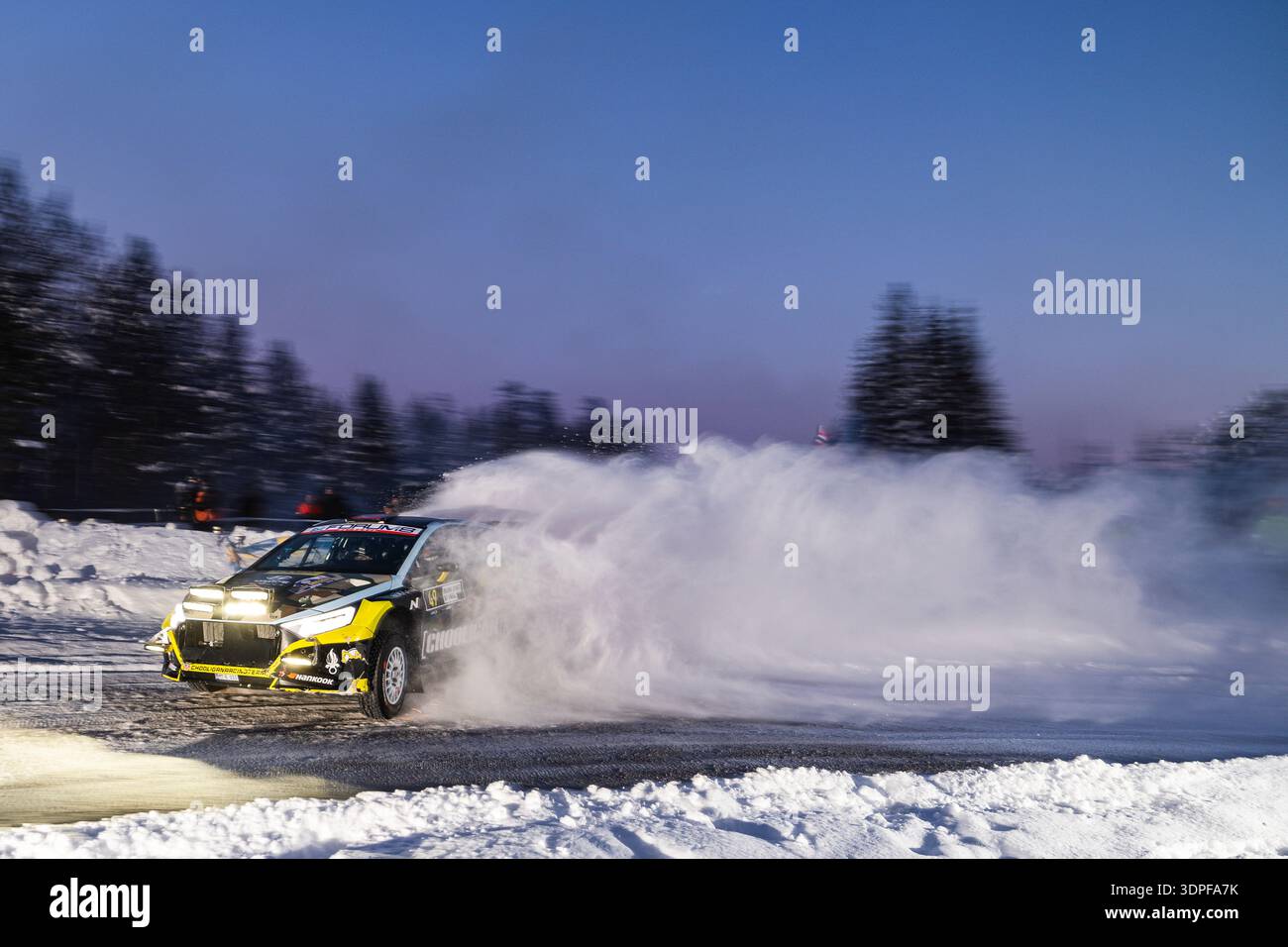 49 Robert KOLČÁK, Petr ČERNOHORSKÝ, Hyundai I2O Rally2, action during ...