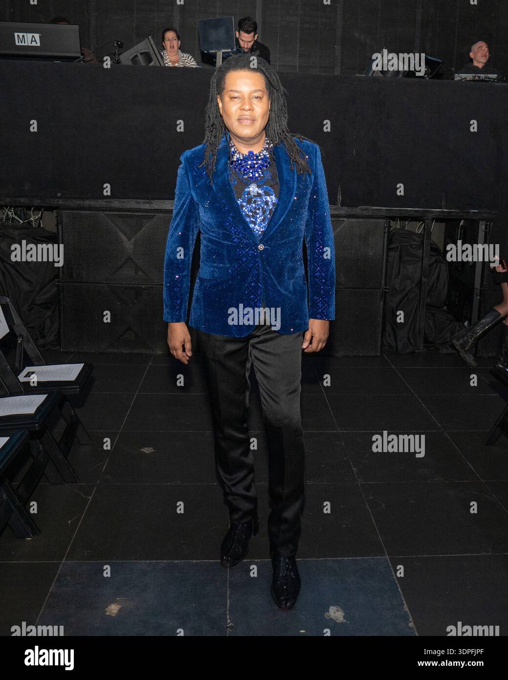 Ty-Ron Mayes attends the Frederick Anderson NYFW FW26 Fashion Show ...