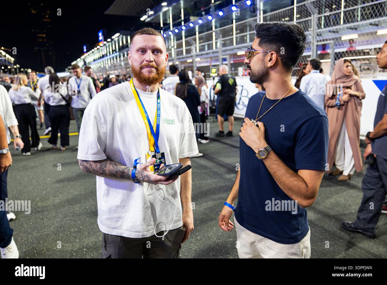 Ethan Payne, Behzinga, DS Penske, portrait during the Jeddah ePrix, 4th ...
