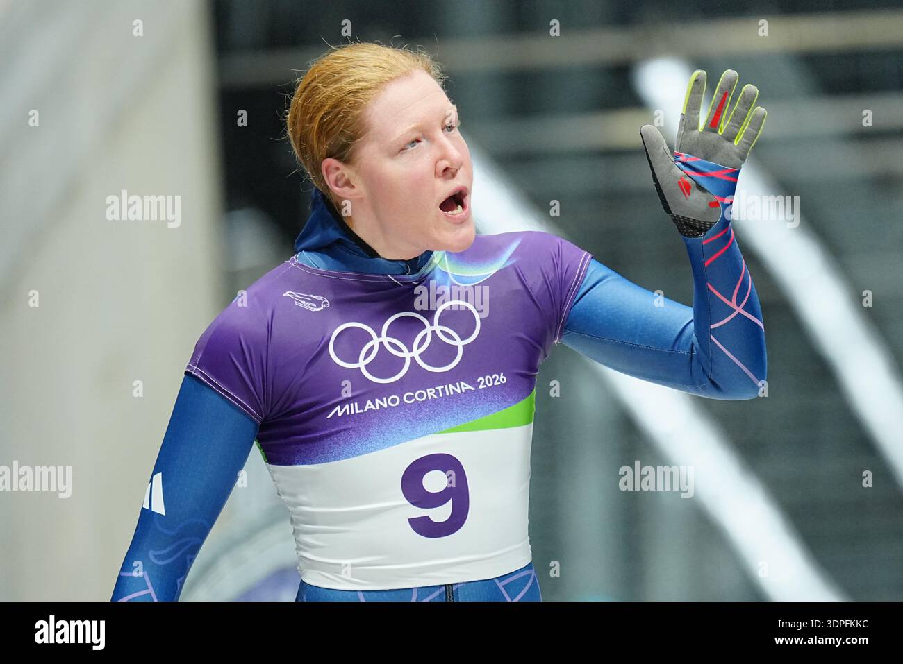 14 February 2026, Italy, Cortina D·ampezzo: Olympia, Olympic Winter ...