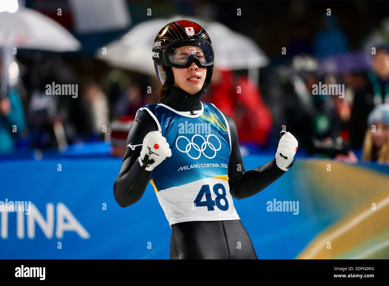 Ren Nikaido (JPN),FEBRUARY 14, 2026 - Ski Jumping : Men's Individual ...