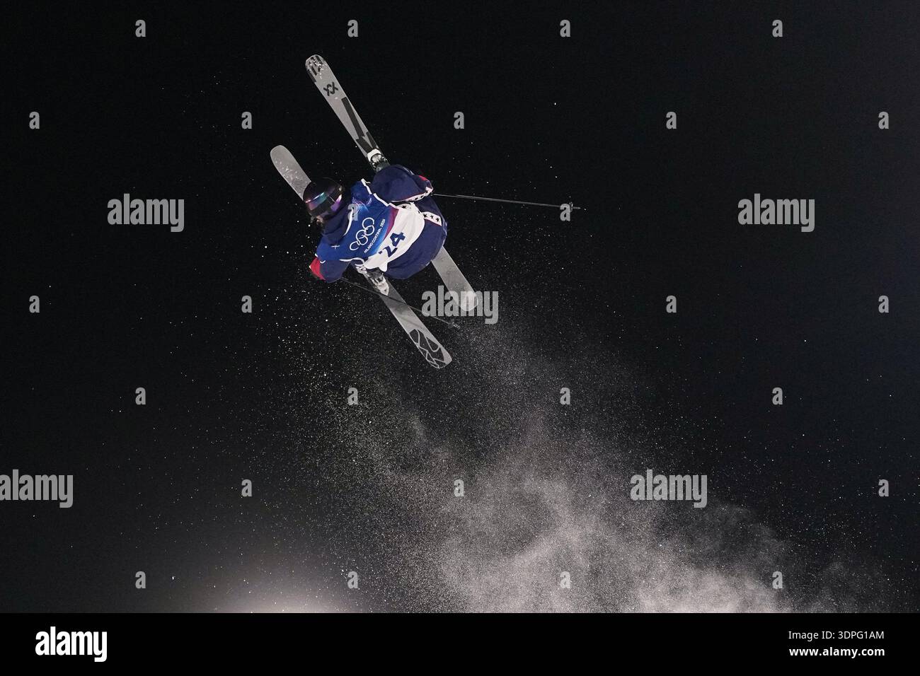 United States' Grace Henderson competes in the women's freestyle skiing ...