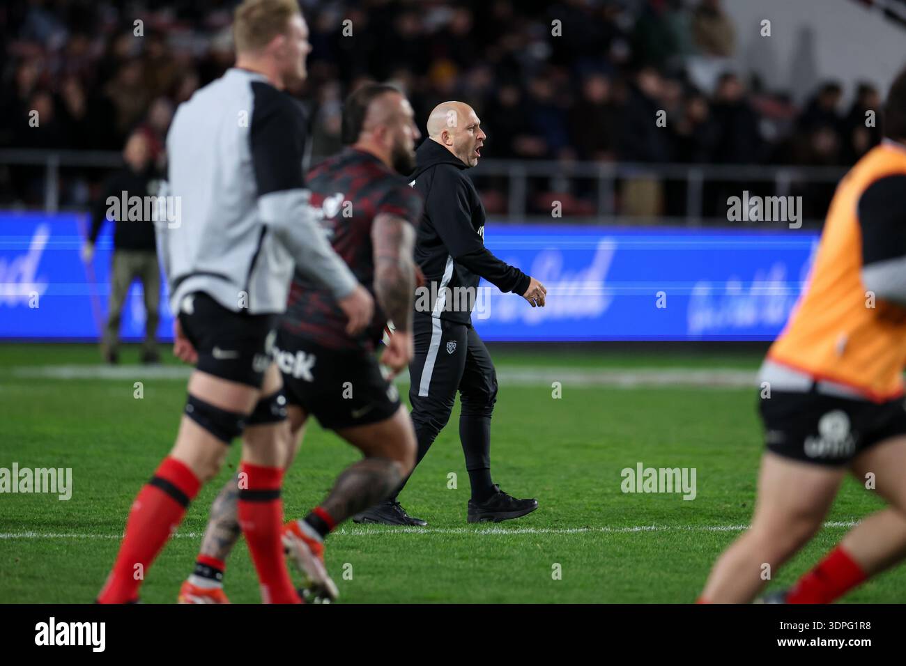 Team of Toulon during the Top 14 match between Toulon and Clermont at ...