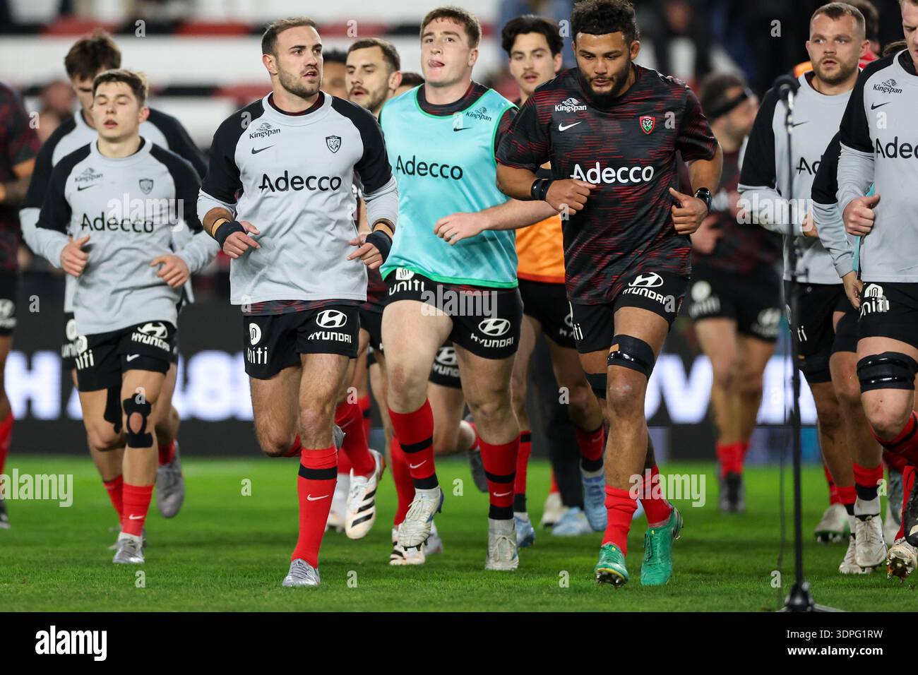 Team of Toulon during the Top 14 match between Toulon and Clermont at ...