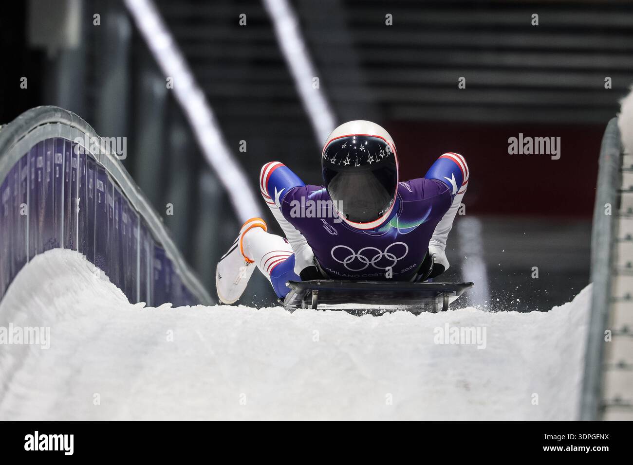 Kelly Curtis (USA) during the Olympic Winter Games Milano-Cortina 2026 ...