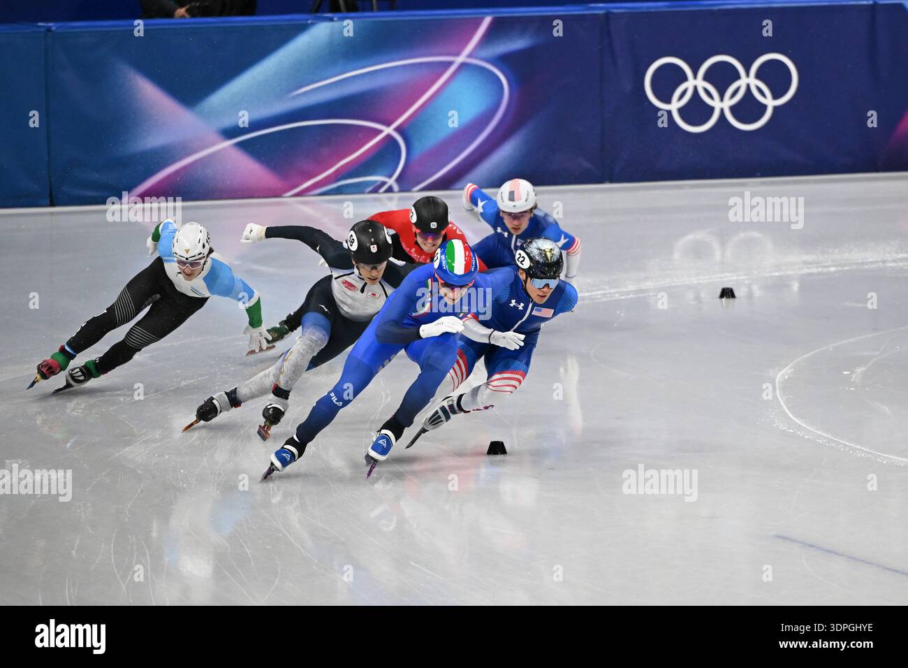 Final B SPECHENHAUSER Luca (ITA) during Short Track, Olympic Winter ...