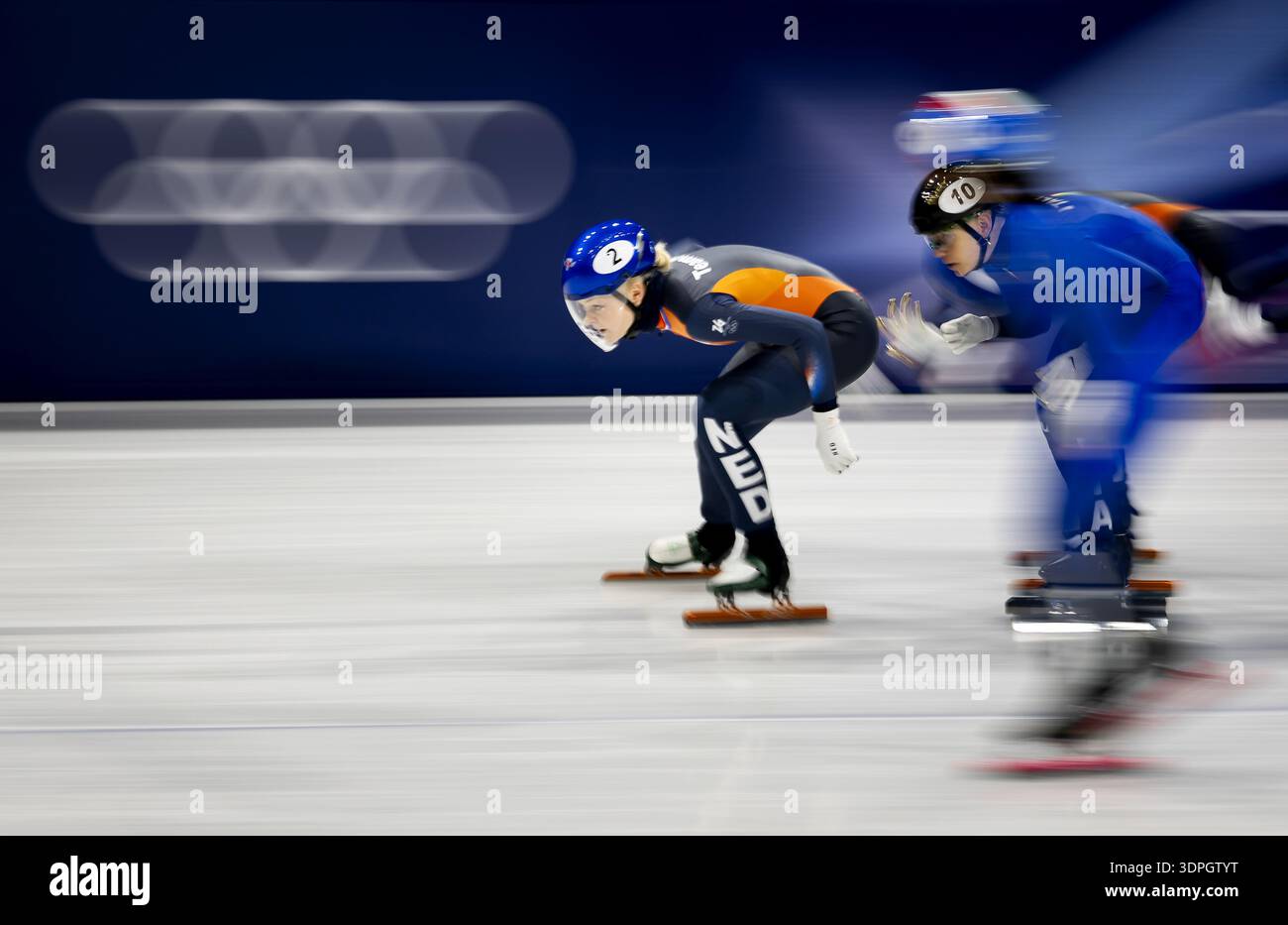 MILAN - Xandra Velzeboer during the 3000-meter relay in the short track ...