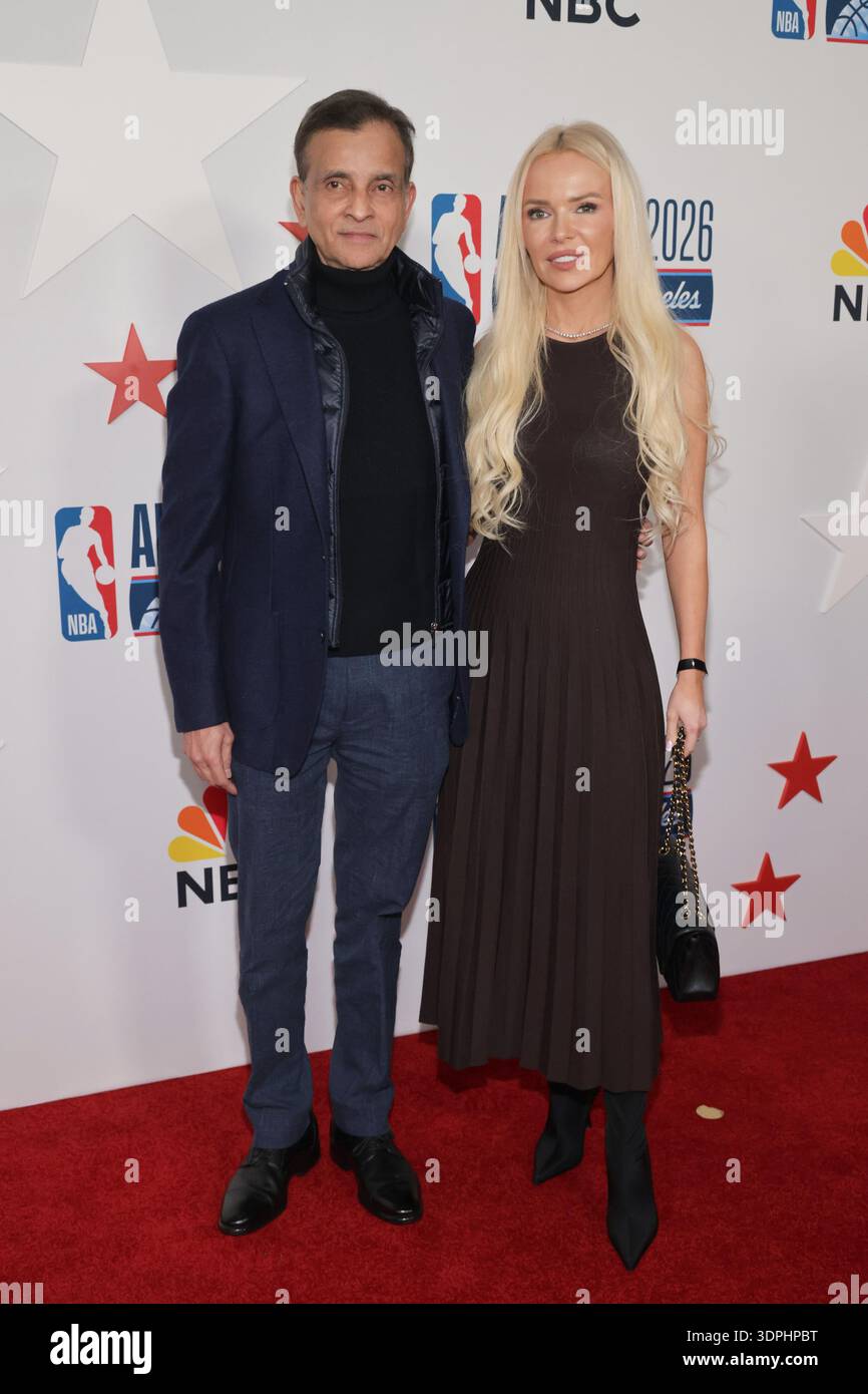 Vivek Ranadivé attends the 'LA Clippers & Comcast NBCUniversal's NBA ...