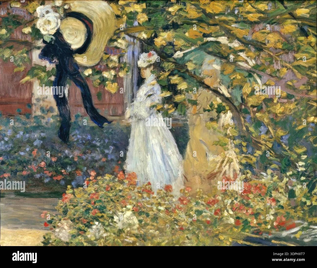 French artist claude monet Stock Vector Images - Alamy