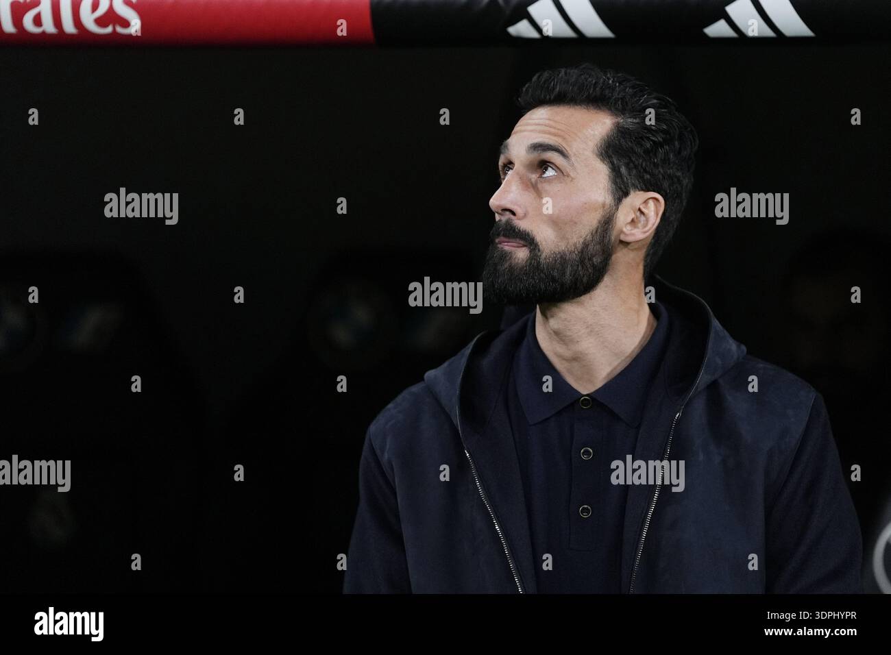 Alvaro Arbeloa, head coach of Real Madrid during the Spanish ...