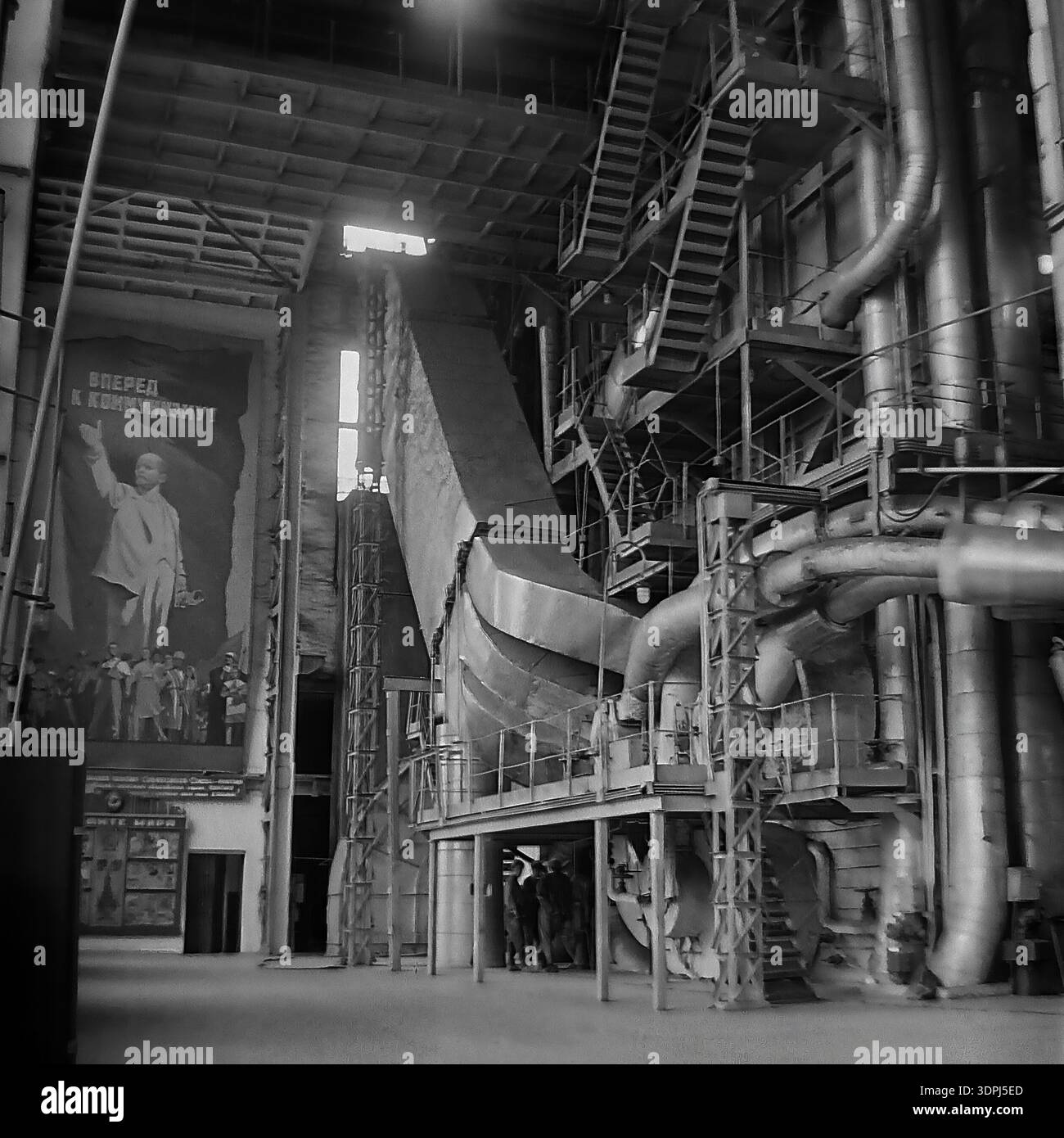Ussr soviet propaganda poster slogan hi-res stock photography and ...