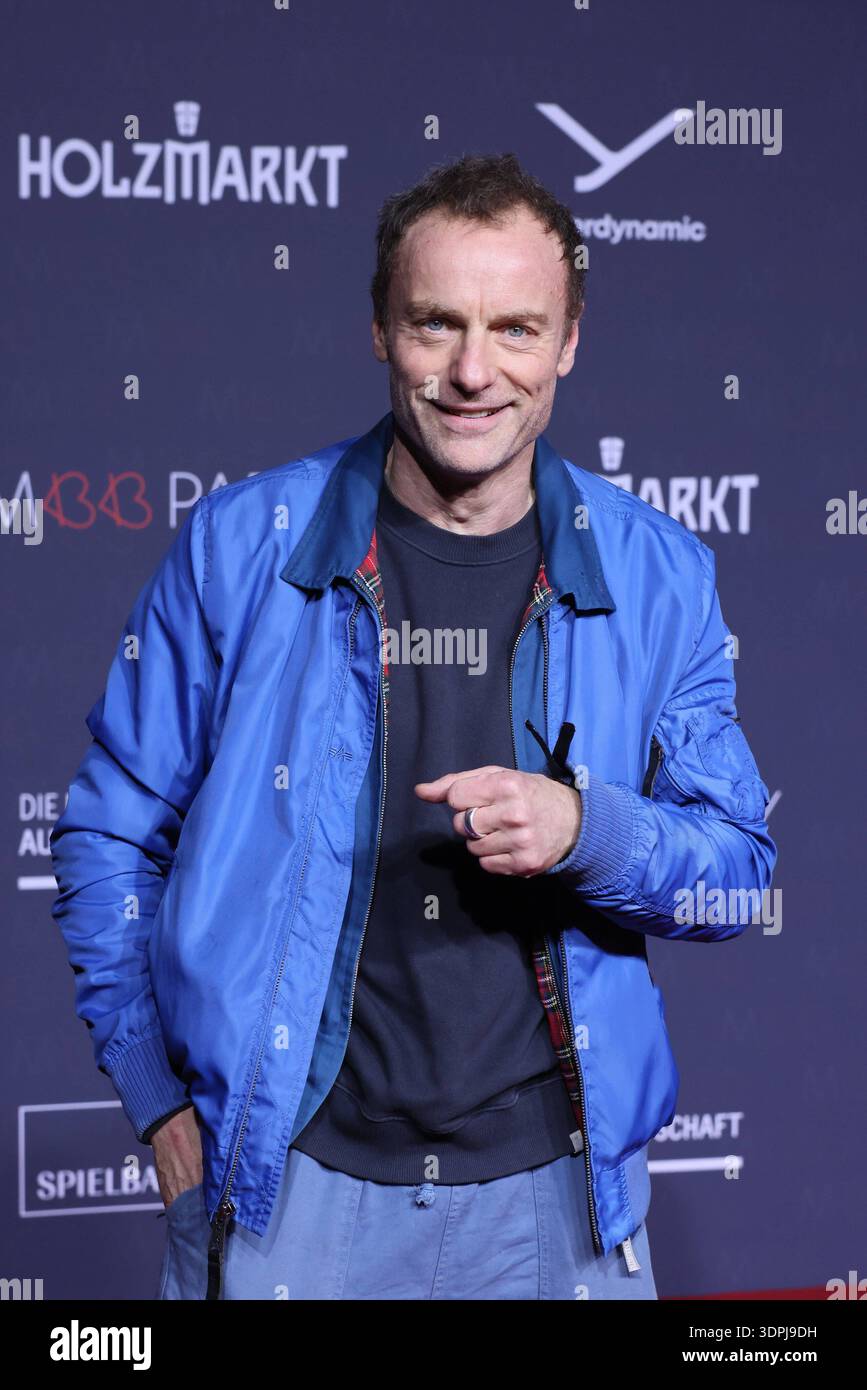 14.02.2026, Mark Waschke zur Medienboard-Party 2026, Holzmarkt Berlin ...