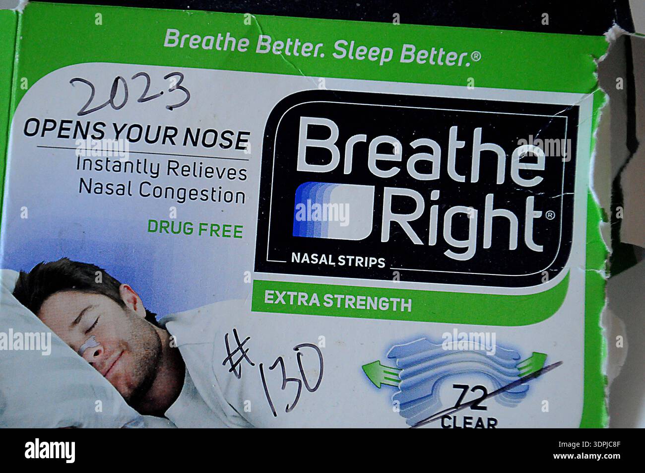 Copenhagen/Denmark /15 FEB 2026 / Breathe right nasal strips and also ...