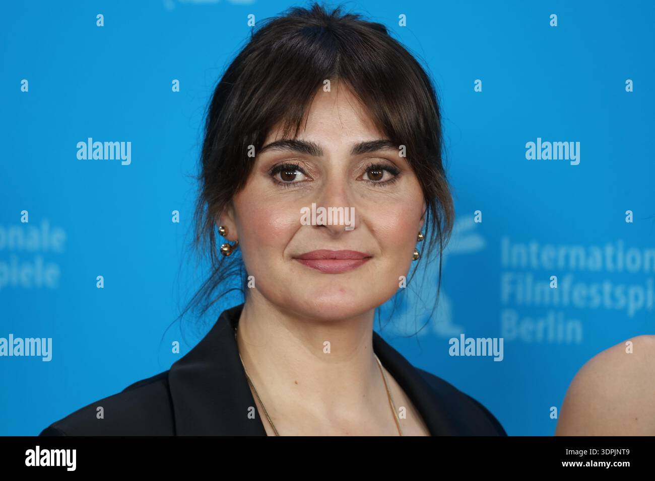 Berlin, Germany, 15th February 2026, Ozlem Tas at the photo call for ...