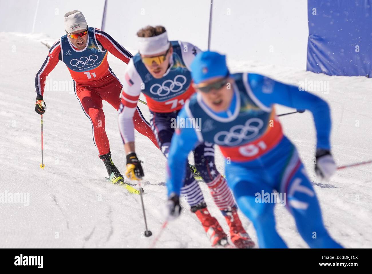 Val di Fiemme, Italy 20260215. Emil Iversen from Norway during the men ...