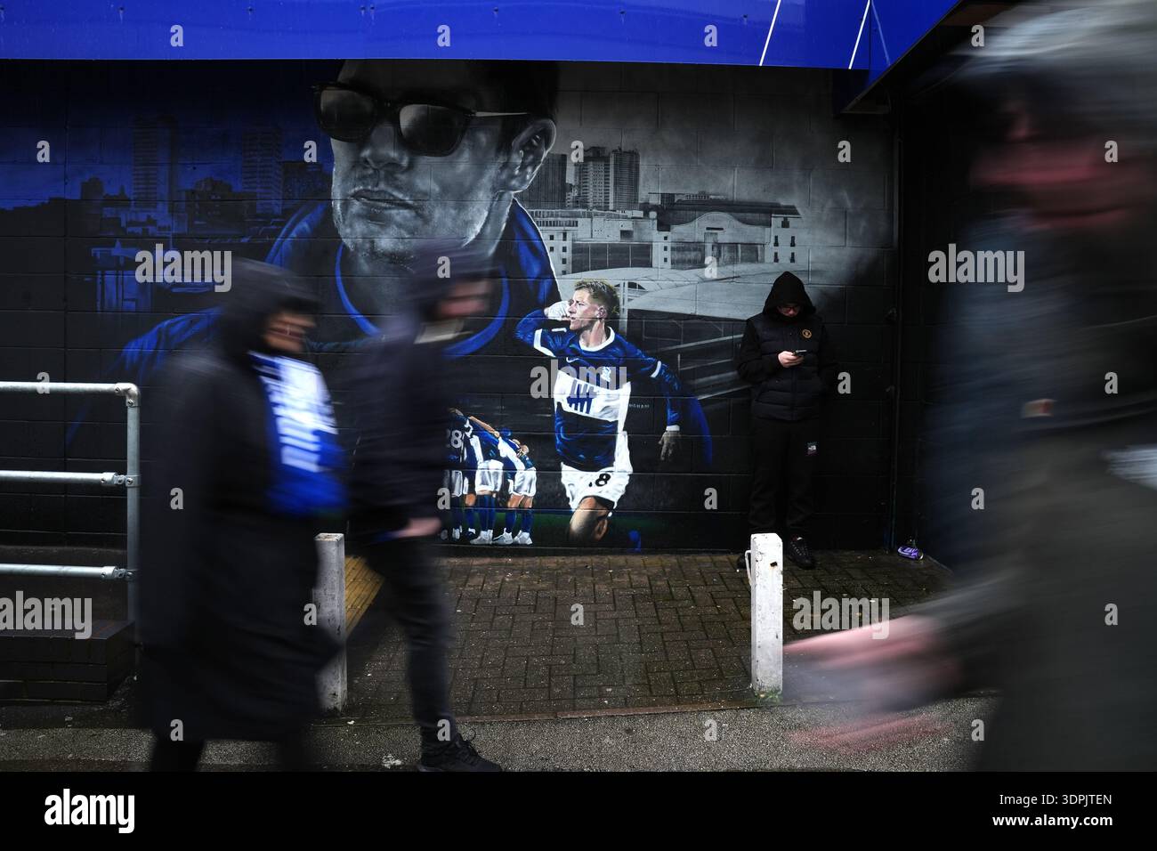 St andrews stadium mural hi-res stock photography and images - Alamy