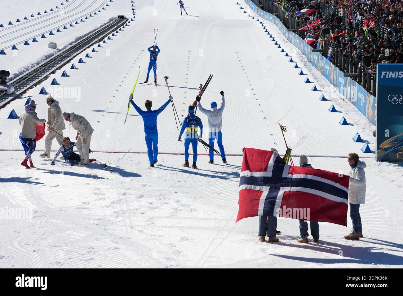 Val di Fiemme, Italy 20260215. Cross-country skiing 4 x 7.5 km relay ...