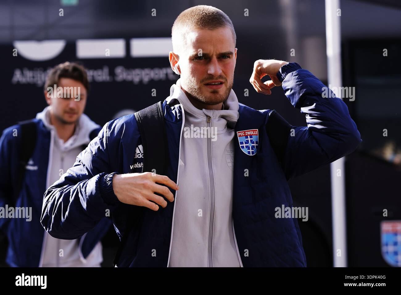 Heerenveen - Simon Graves of PEC Zwolle during the 2025/2026 eredivisie ...