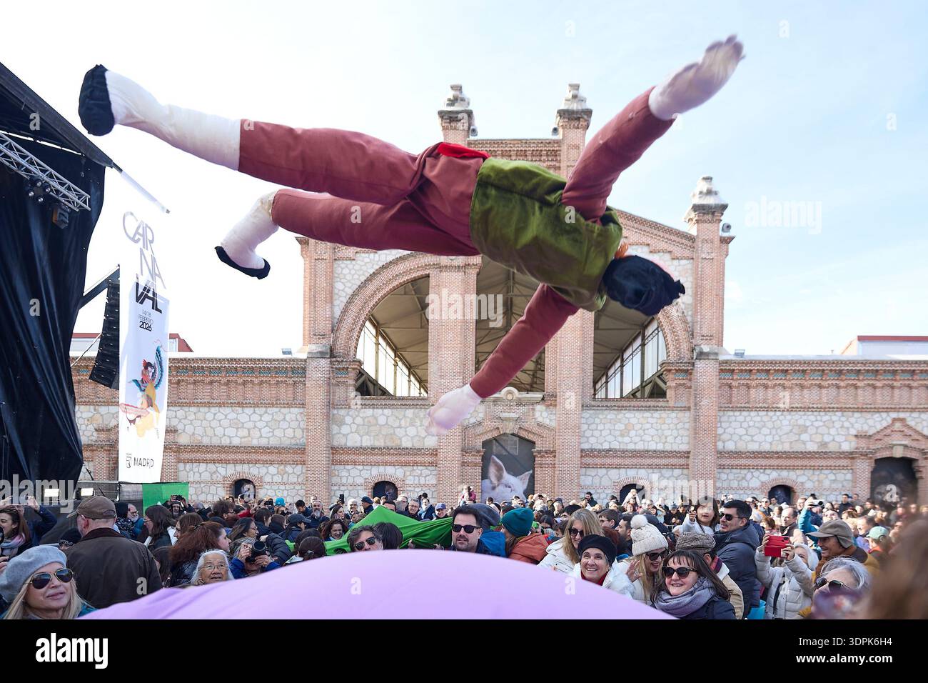 Celebration of the manteo del pelele and meeting with murgas and ...