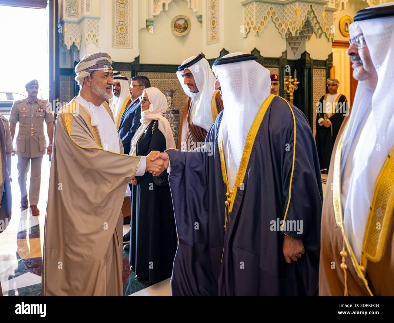 His Majesty Sultan Haitham bin Tariq of Oman received His Royal ...