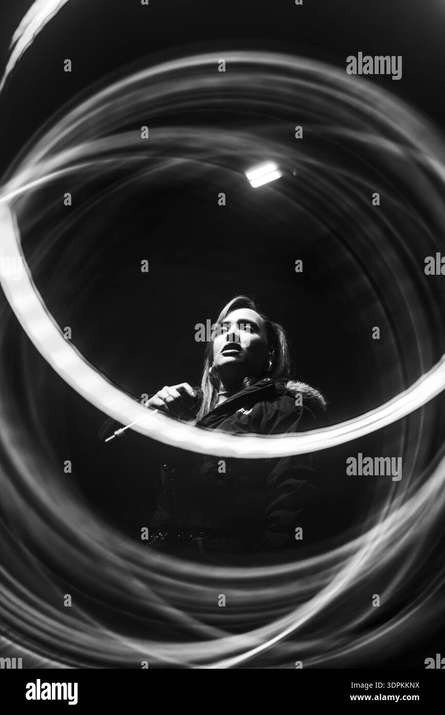 Rapper live performance Black and White Stock Photos & Images - Alamy