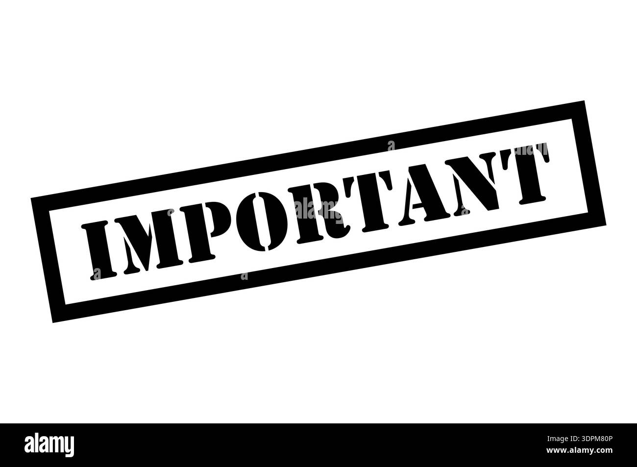 Important information banner vector Black and White Stock Photos ...