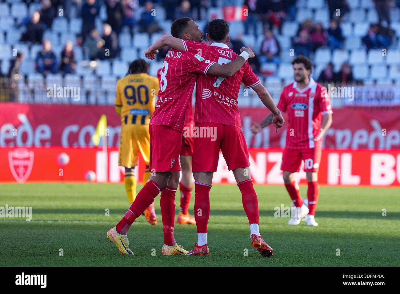 Azevedo Hernani and Paulo Azzi goal celebrate during the Italian ...
