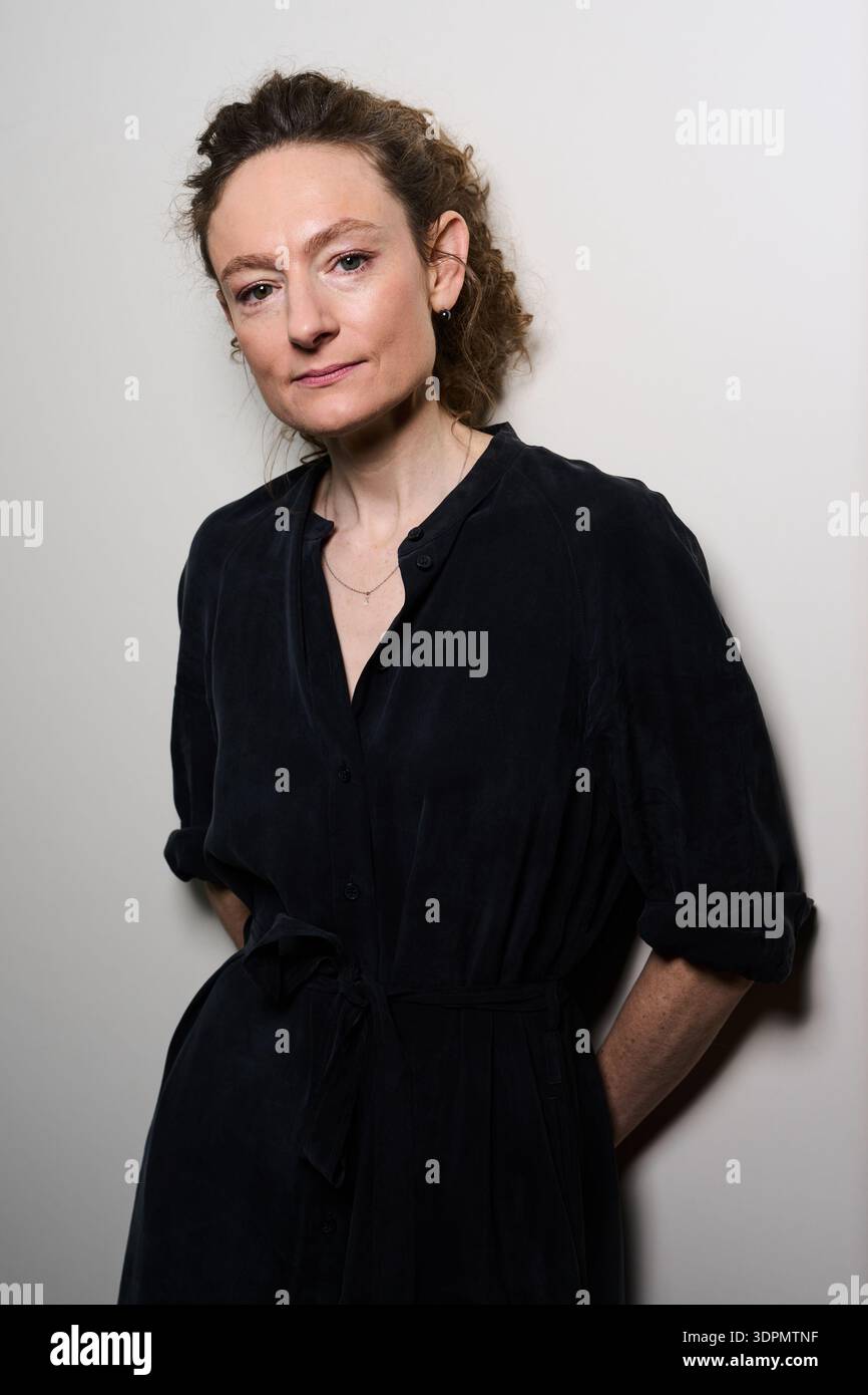 Flora Nicholson poses for a portrait photographs for the film 'The ...